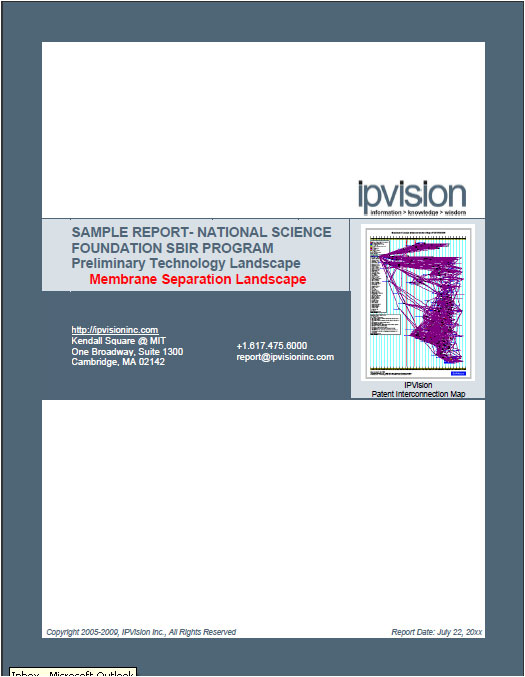 Patent Landscape Report | Technology Landscape